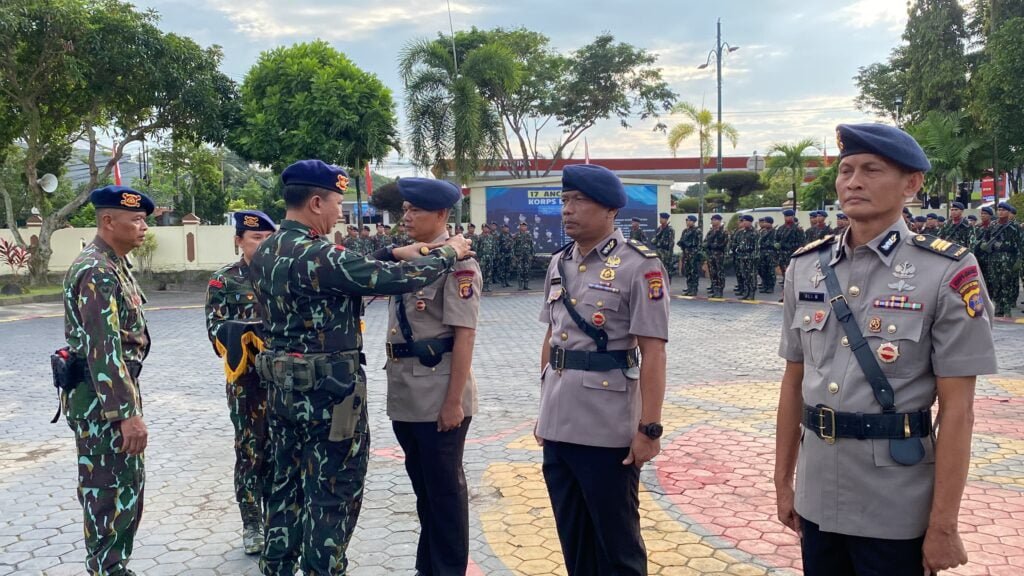 Dansat Brimob Pimpin Upacara Pengukuhan Wadanyon C Pelopor Serta Serah Terima Jabatan ...